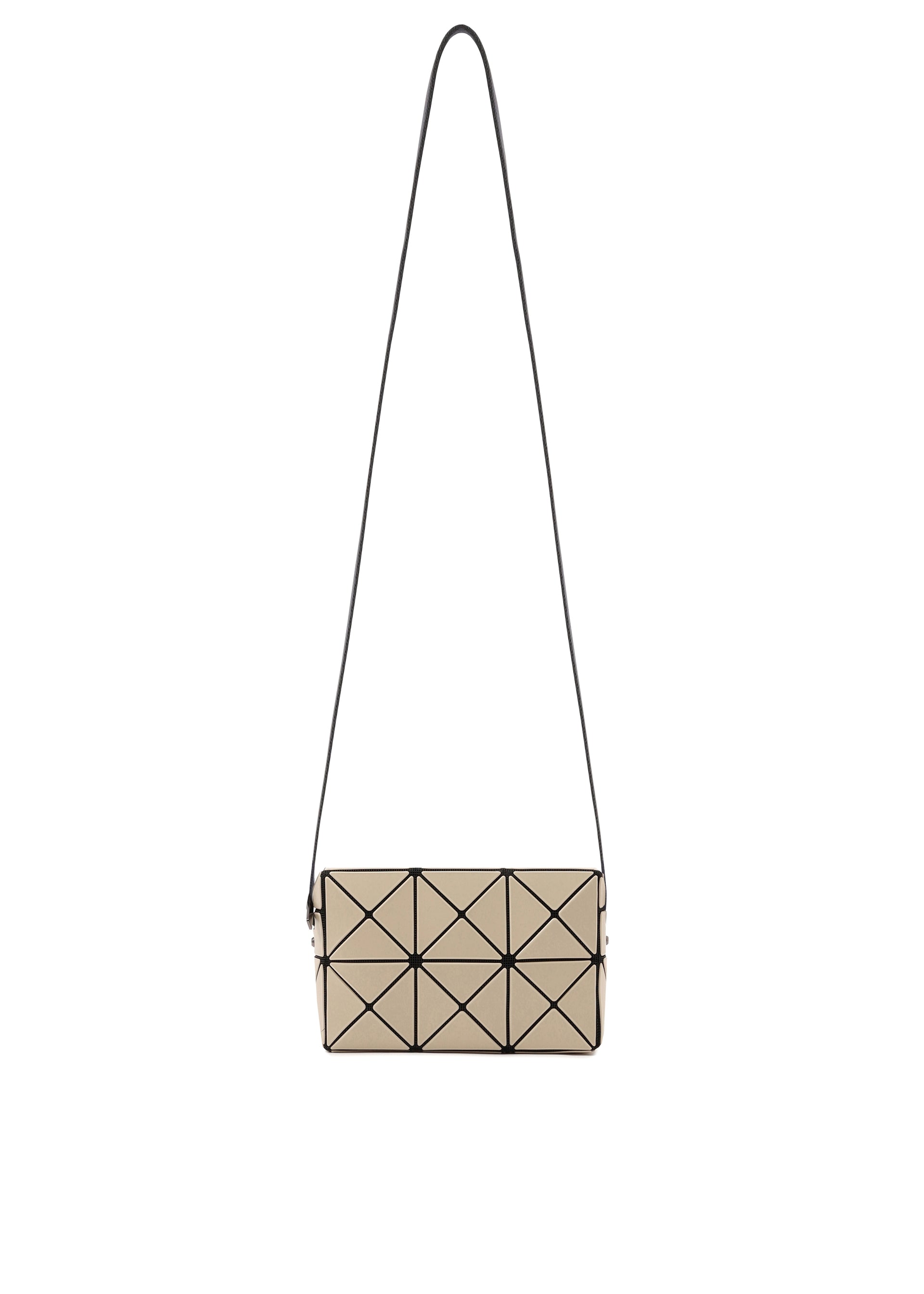 CUBOID Shoulder Bag Brown – ISSEY MIYAKE EU